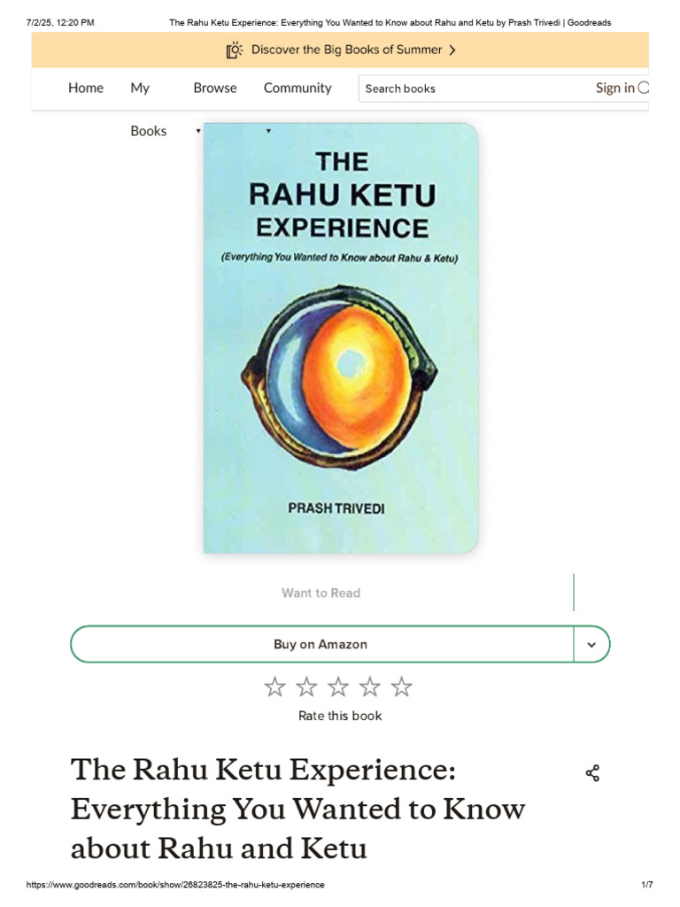 Understanding Rahu and Ketu | PDF | Technical Factors Of Astrology ...