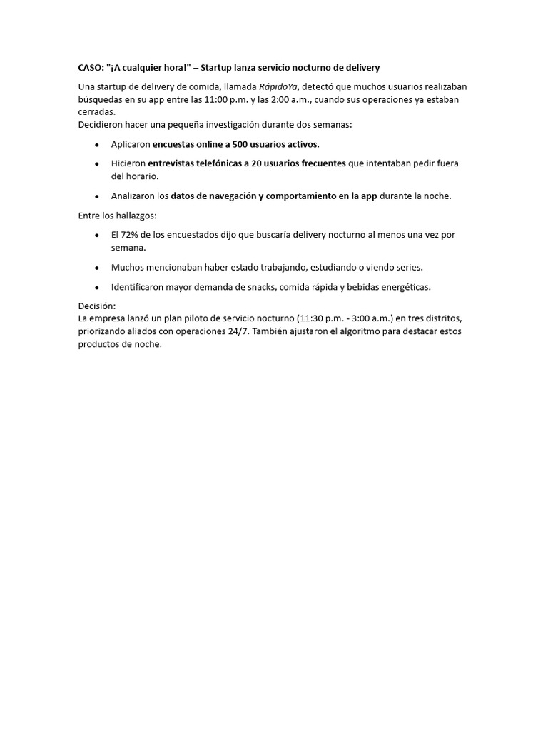 CASO Sesion 3 - Inv Mercados | PDF