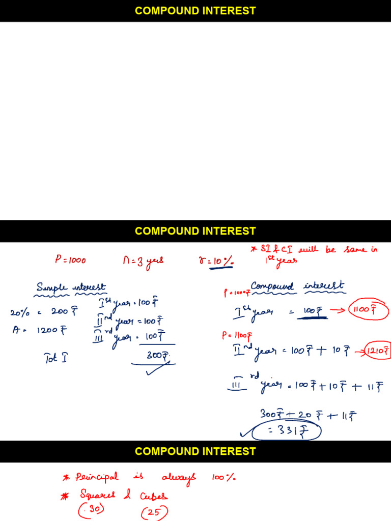 Compound Interest - 51497174 - 2025 - 03 - 18 - 16 - 15 | PDF ...