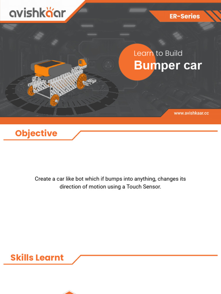 Bumper Car Using Touch Sensor | PDF | Variable (Computer Science ...