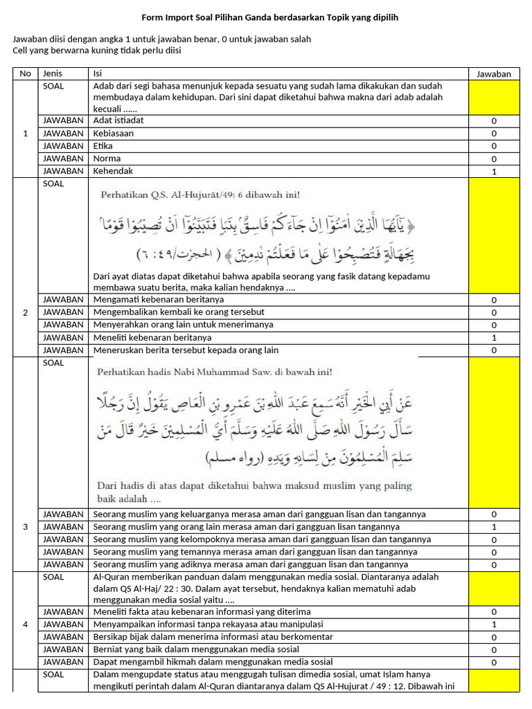 Soal Asat Kelas 11 2024 - 2025 | PDF