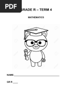Assessment Prog Grade R Term 4 | PDF | Mathematics