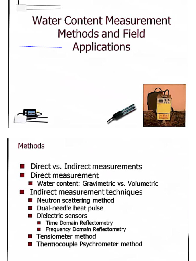 Water Content Measurement (04.26.22) Ss | PDF