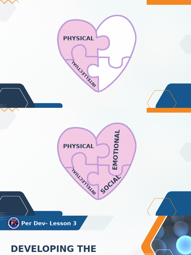 Q1 PPT WK5 PERDEV G12 Lesson 3 Developing The Whole Person | PDF | Emotions | Mind