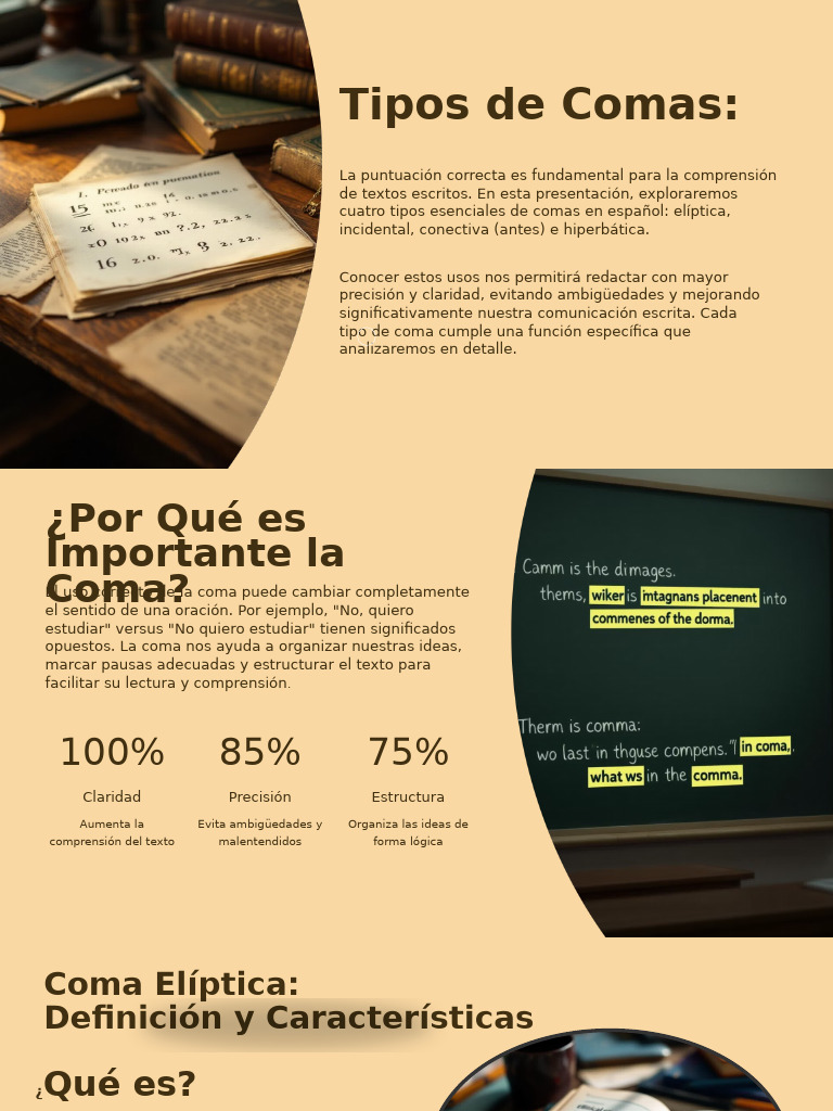 Tipos de Comas | PDF | Coma | Oración (Lingüística)