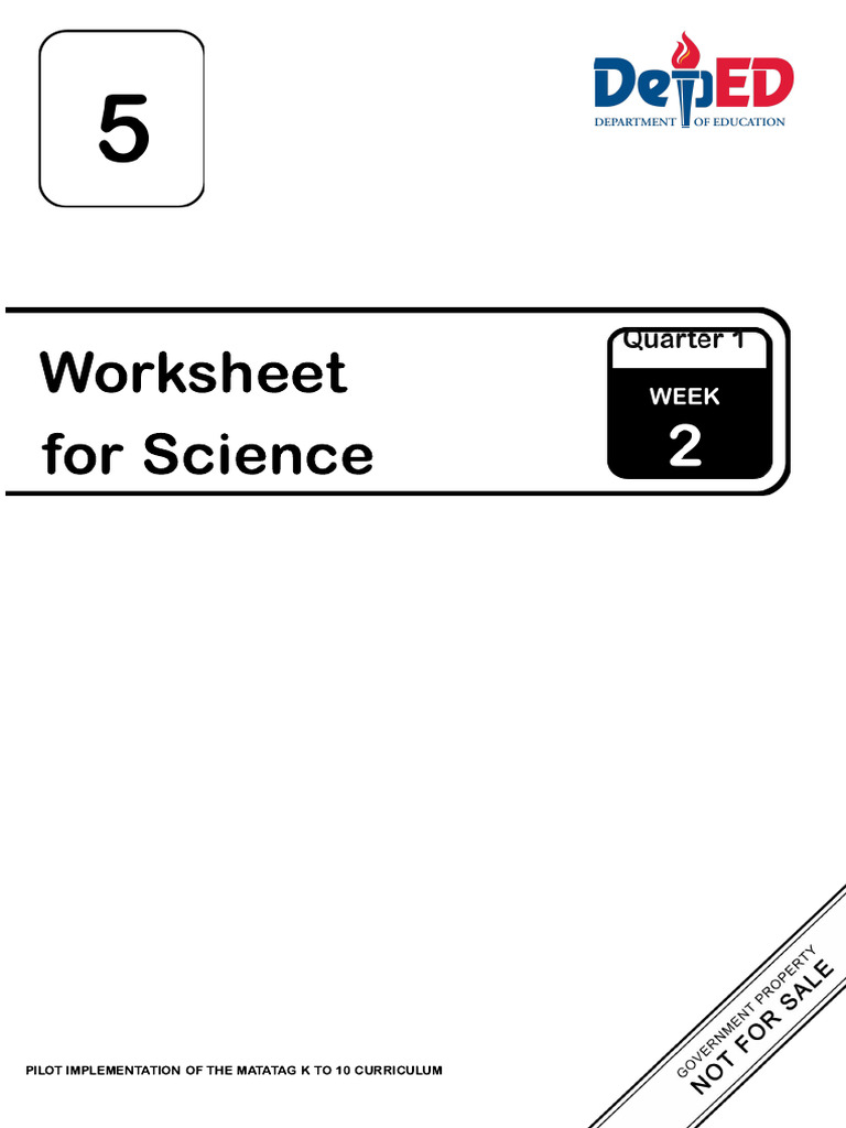 Grade 5 Science Week 2: Matter Properties | PDF | Gases | Balloon