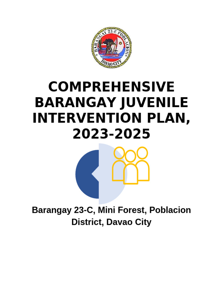 Comprehensive Barangay Juvenile Intervention Plan | PDF | Rape | Child ...
