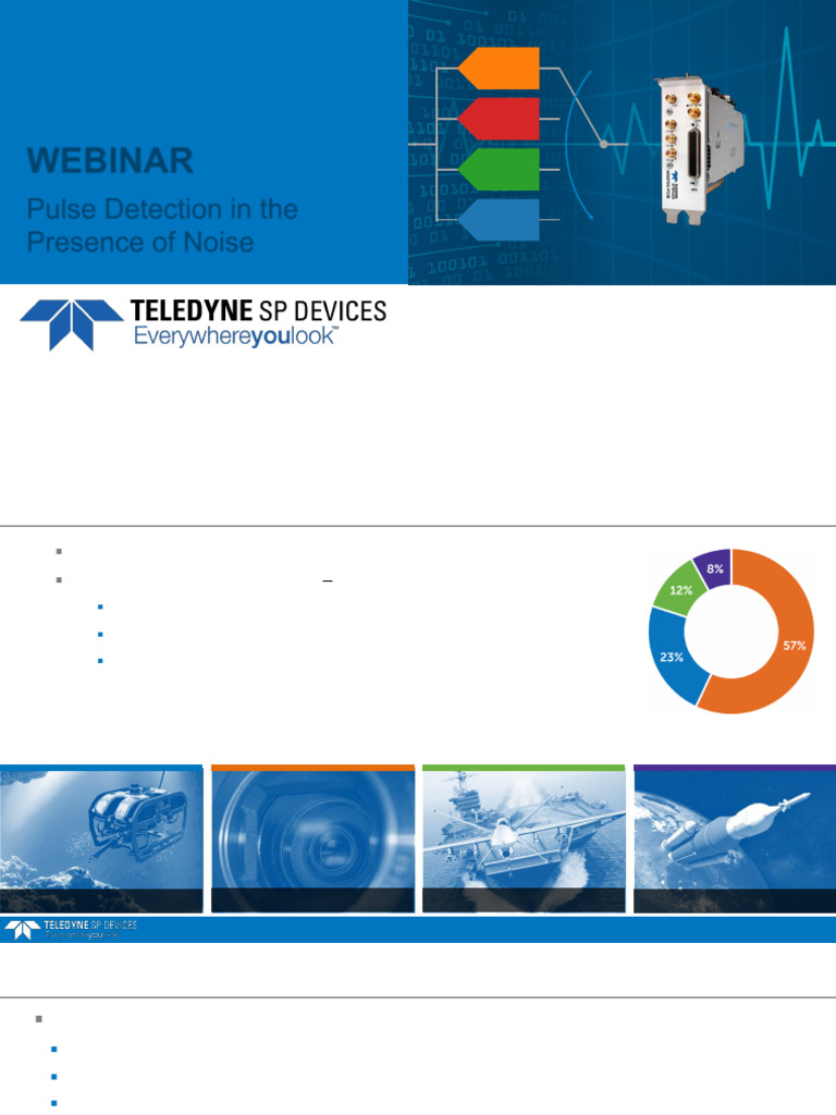 22 2754 Pulse Detection in The Presence of Noise Webinar | PDF | Analog ...