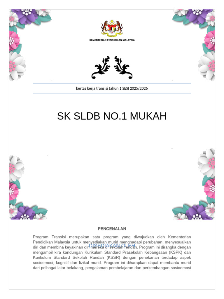 Kertas Kerja Transisi | PDF