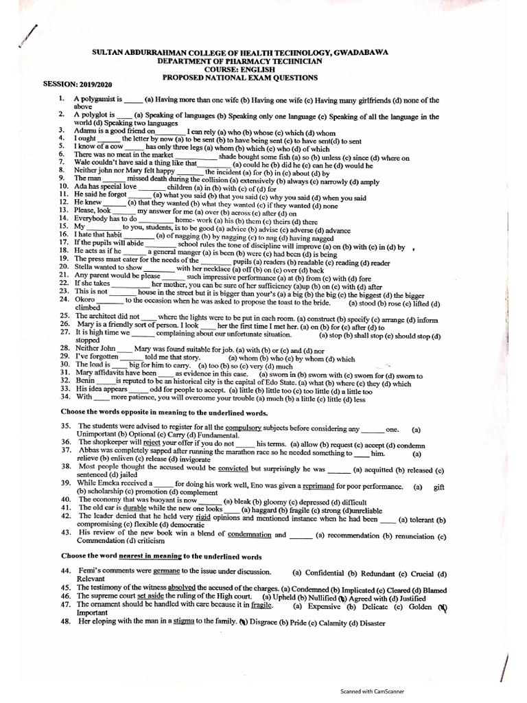 English PQ | PDF