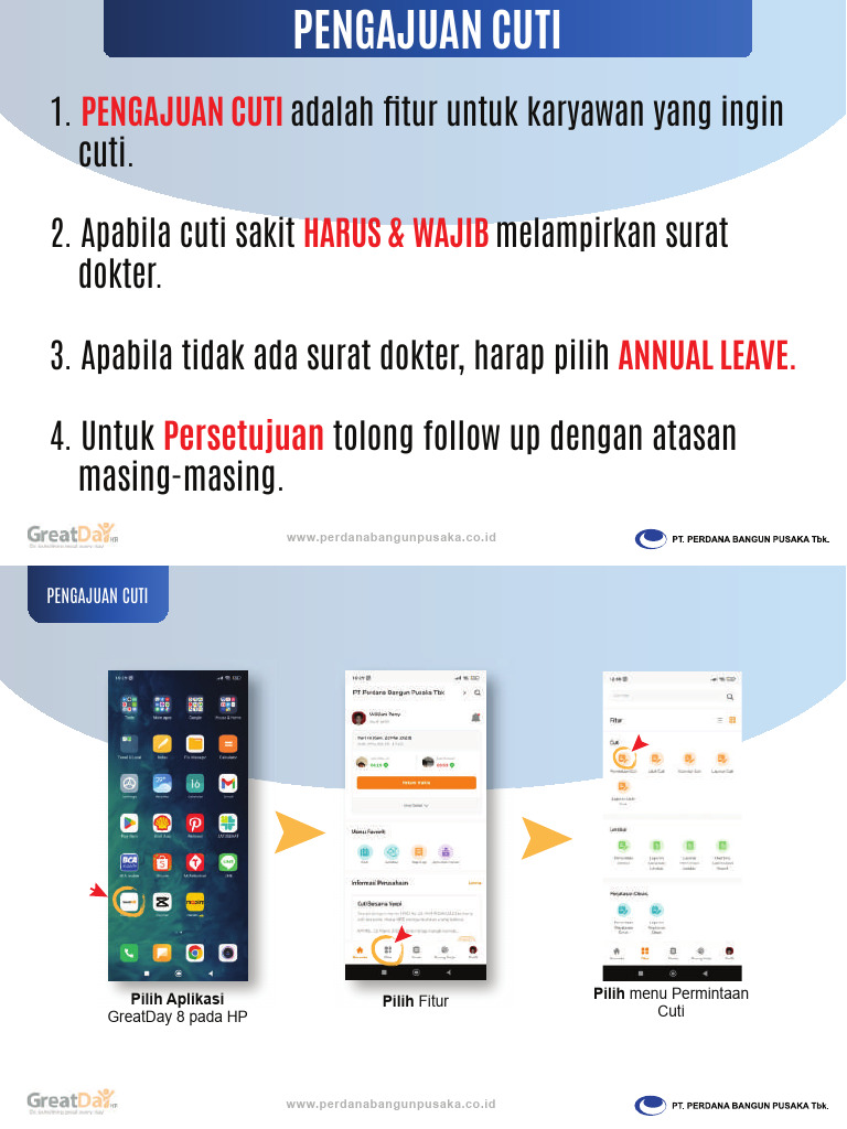 Pengajuan Cuti Compressed | PDF