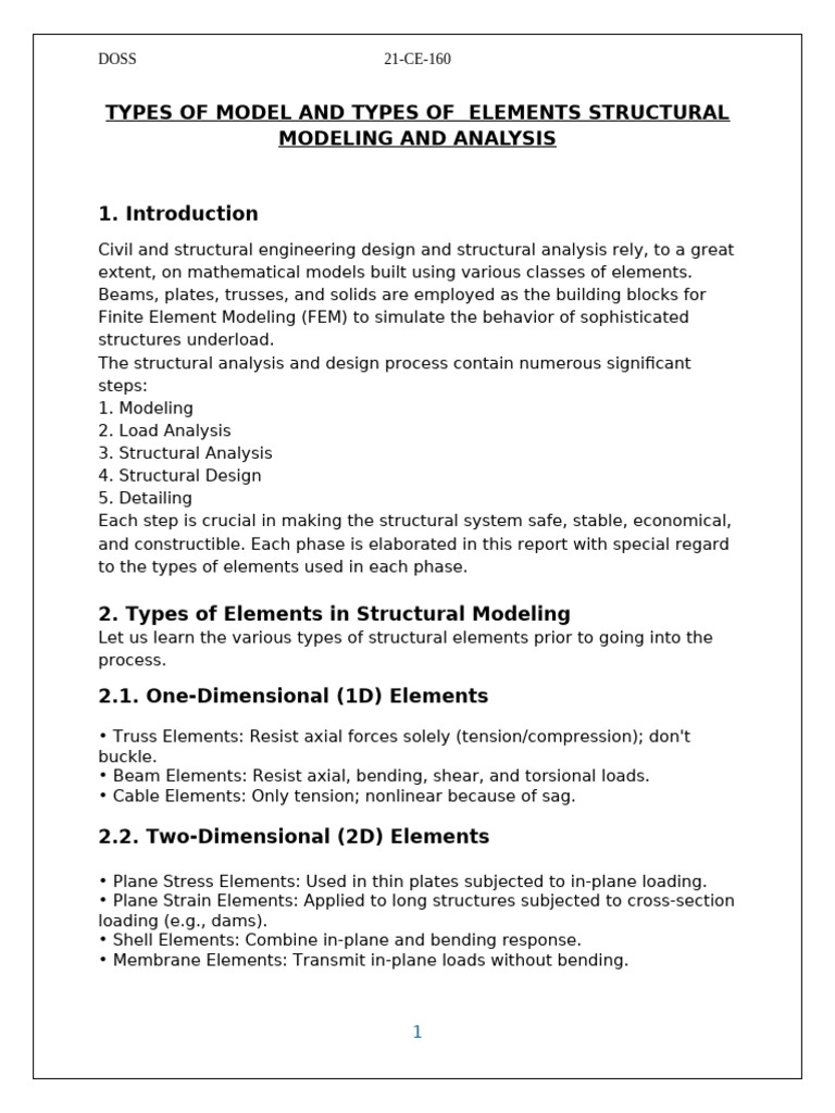 Assignment 1 Etabs Pdf Beam Structure Structural Analysis