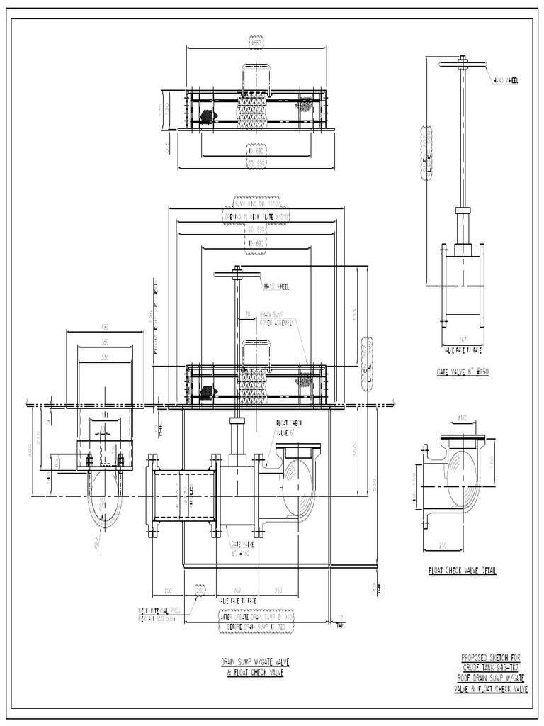 Proposed Roof Drain Sump Sump Cover For TK7 | PDF