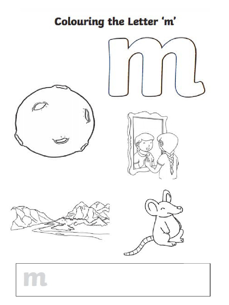 Initial Sound Colouring Sheets | PDF