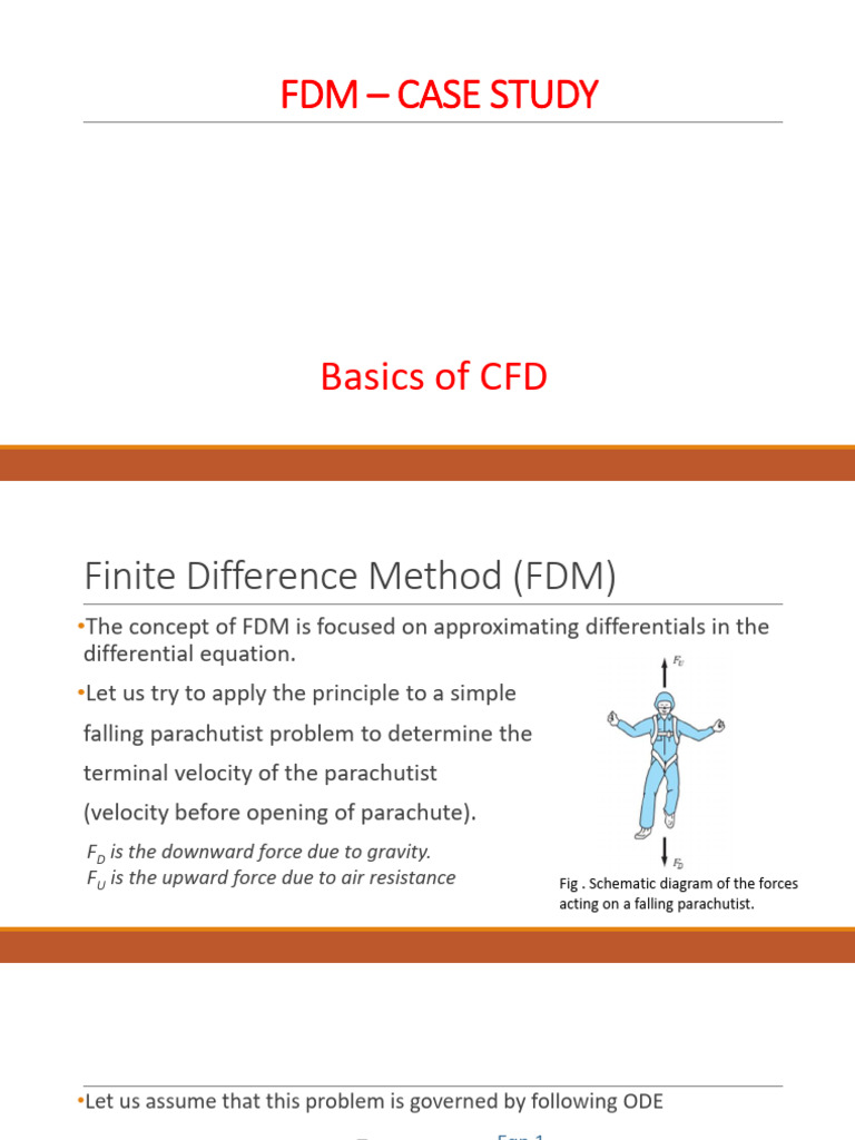 FDM Case Study | PDF | Differential Equations | Classical Mechanics