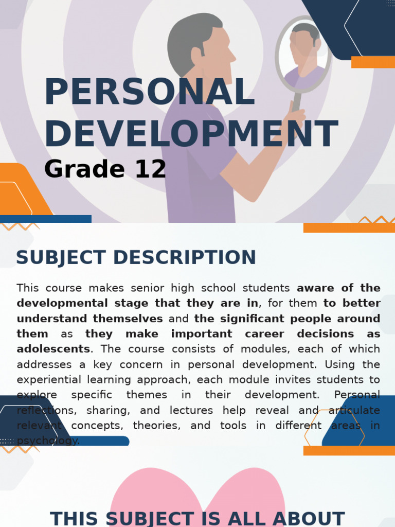 Q1 PPT WK4 PERDEV G12 Lesson 1 Knowing Oneself | PDF | Self Concept | Self