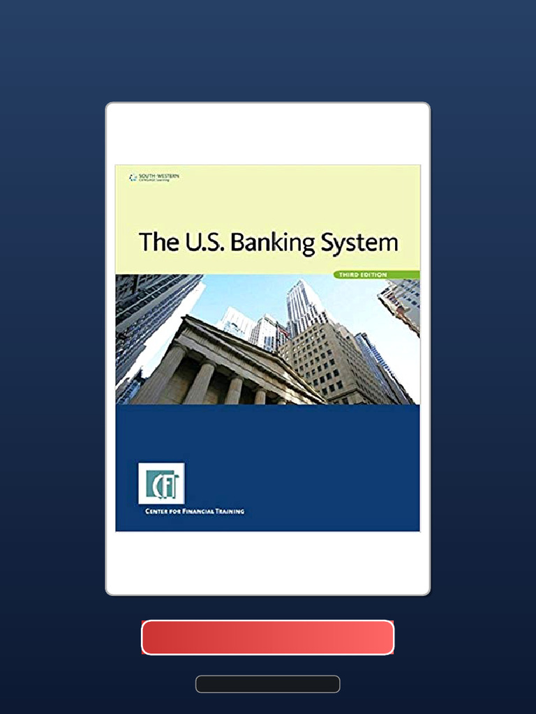 Complete Bundle The US Banking System 3rd Edition Ebook and TestBank ...