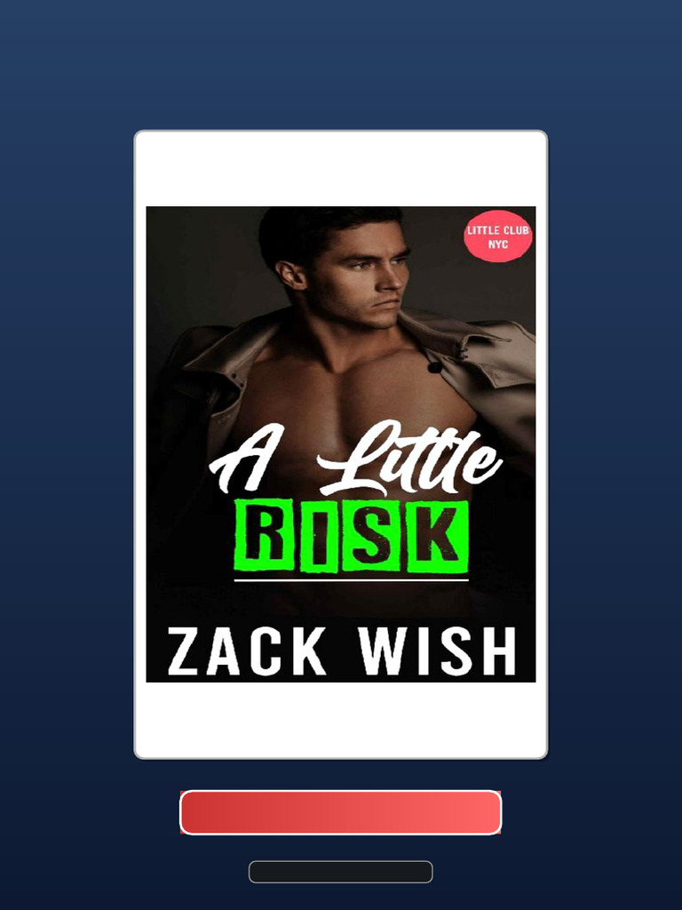 A Little Risk An MM Age Play Romance Little Club New York City Book 4 ...
