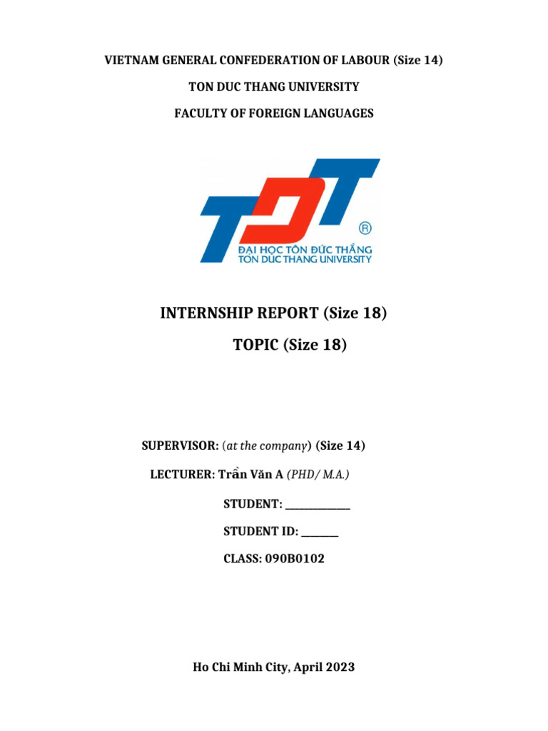 M4 Intership Report Sample Eng Version | PDF | Human Resource Management | Marketing