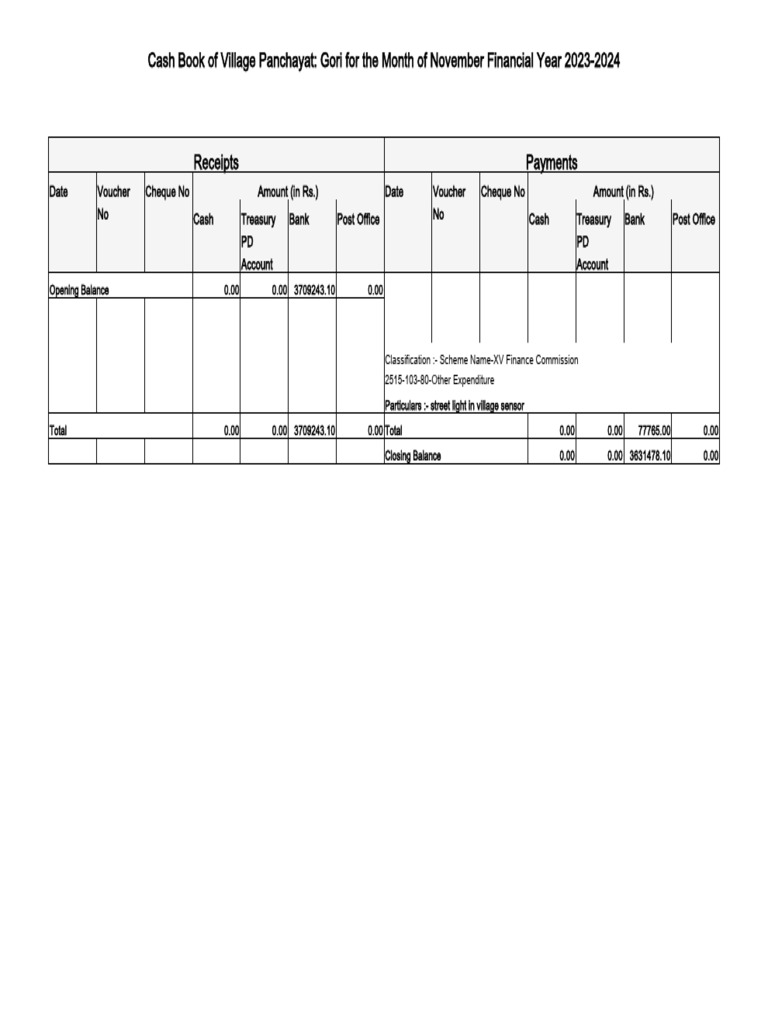 Generate Cashbook Public Report | PDF | Cheque | Financial Services