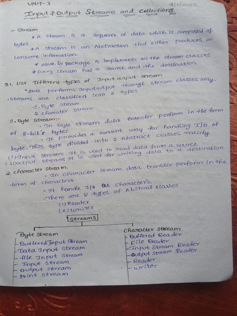 Java Unit 3 | PDF