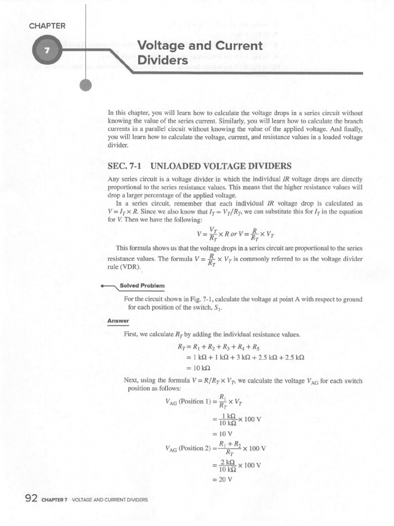 Chapter 7 Problems Manual | PDF