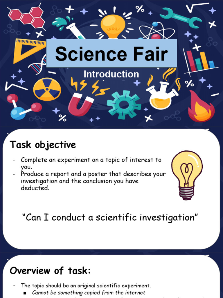 09 Science Fair Introduction | PDF | Experiment | Science