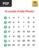 Jolly Phonics 42 Sounds | PDF
