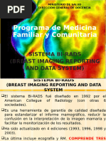 Clasificacion BI-RADS | PDF | Cáncer de mama | Medicina
