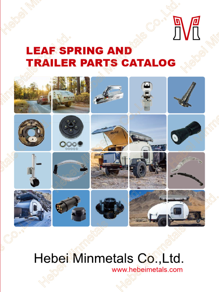Leaf Spring & Trailer Parts Catalog | PDF | Trailer (Vehicle) | Vehicles
