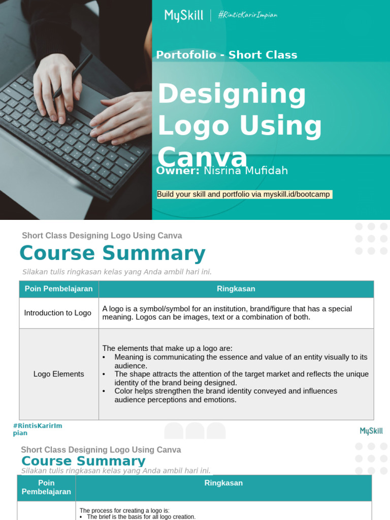 Mini Task Graphic Design - Designing Logo | PDF | Logos | Brand
