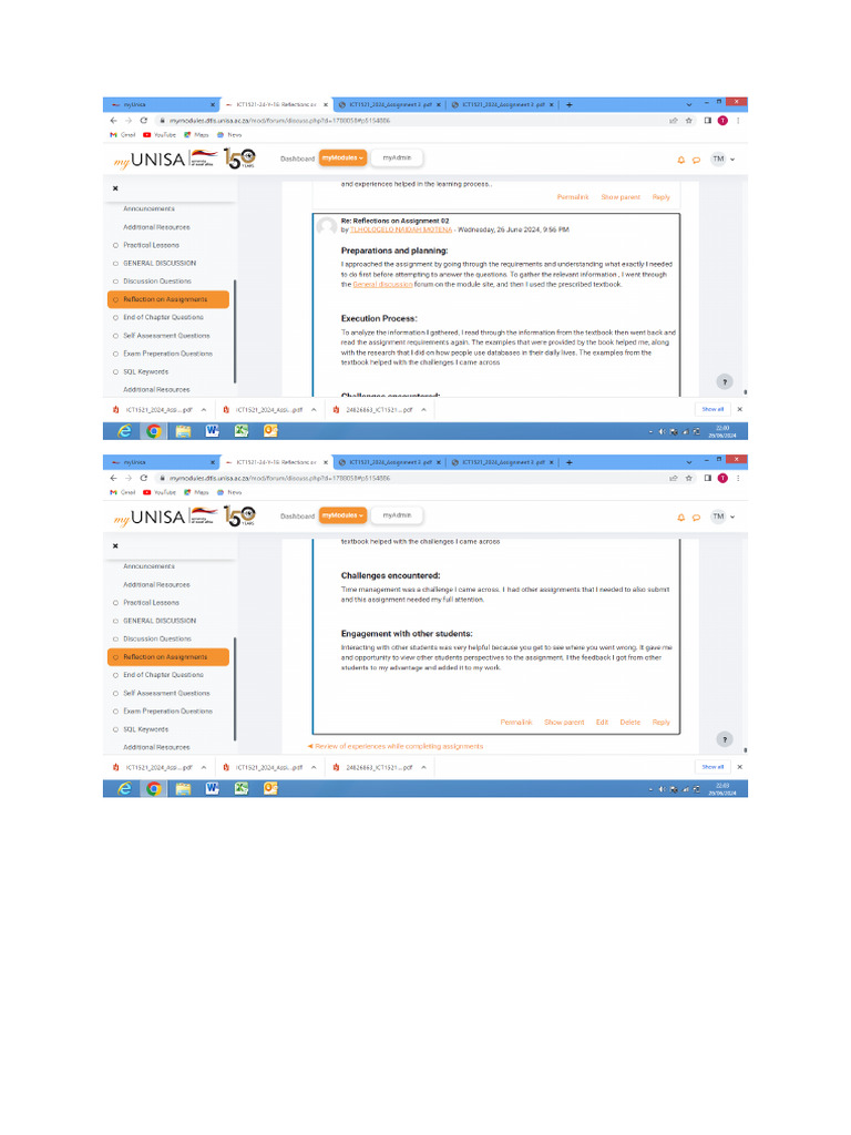 ICT1521 Assignment03 | PDF