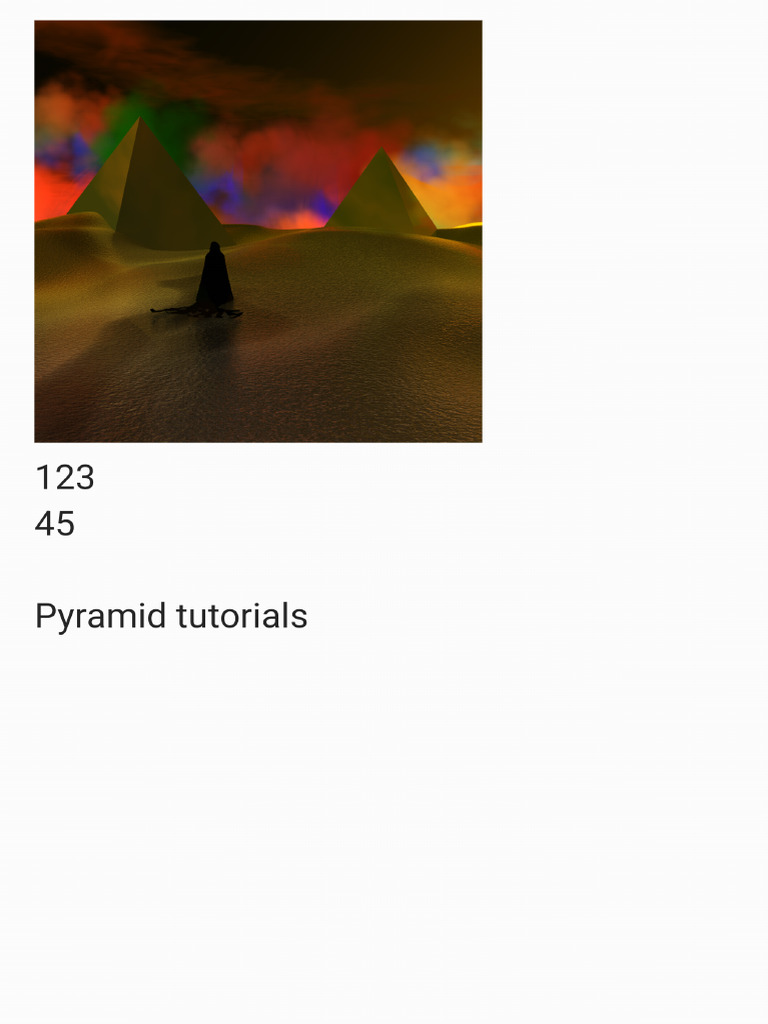 Pyramid Tutorials 12 | PDF