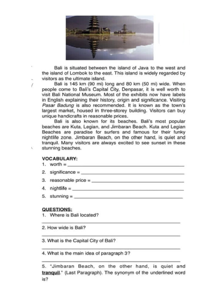 Soal Report Text | PDF