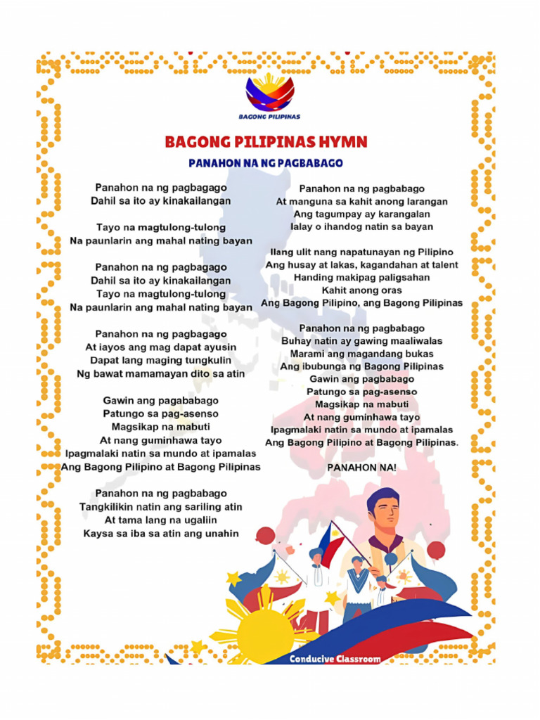 Bagong Pilipinas Hymn | PDF