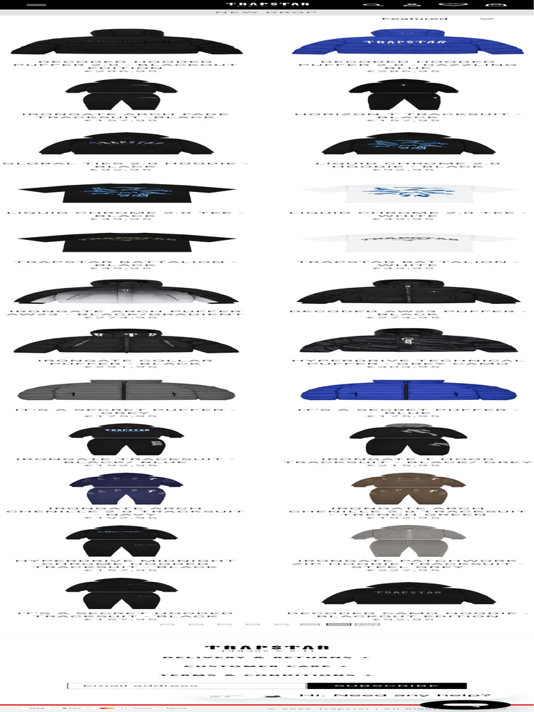 NEW DROP - Trapstar London | PDF