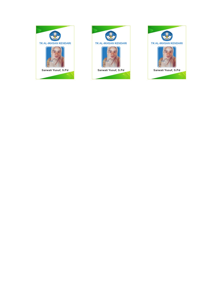 Malgin - Idcard Lagi (Kinstruk 310g) 1 LBR | PDF