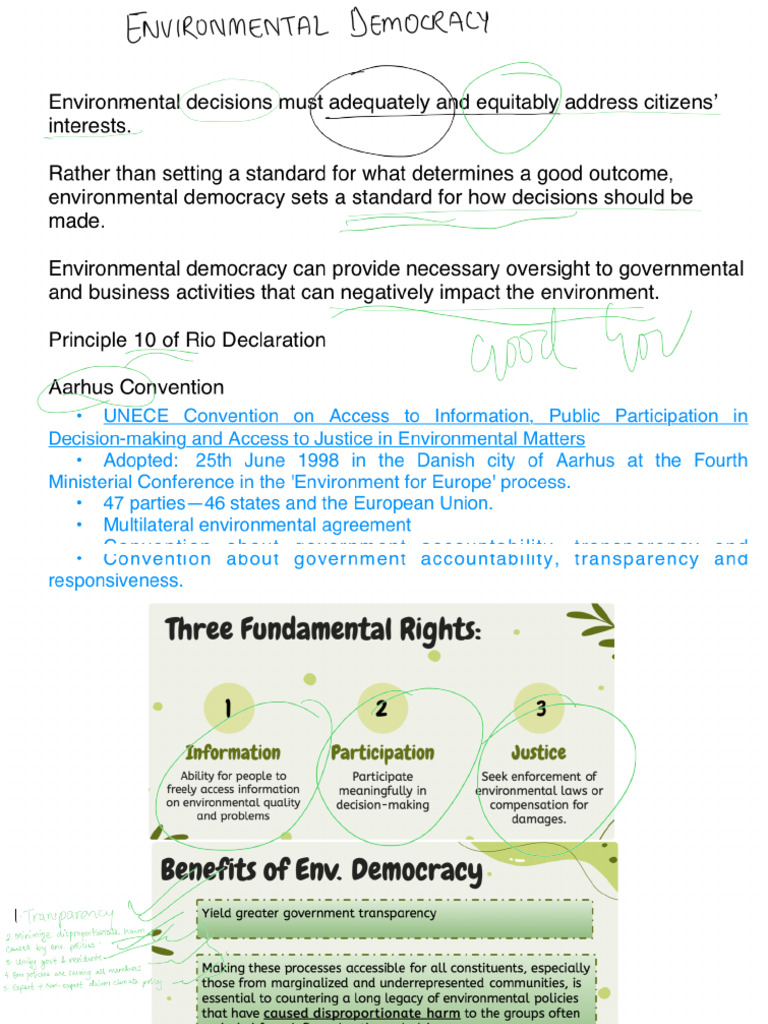 Environmental Democracy | PDF
