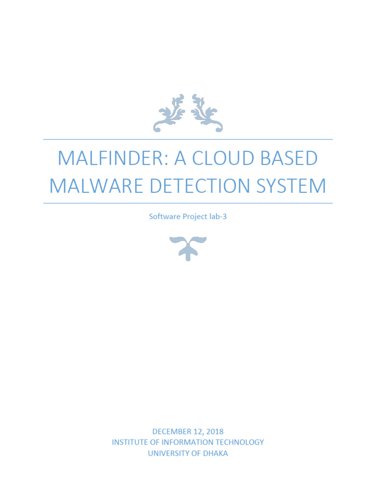 FinalReport (Sample) Cis101 | PDF | Antivirus Software | Malware