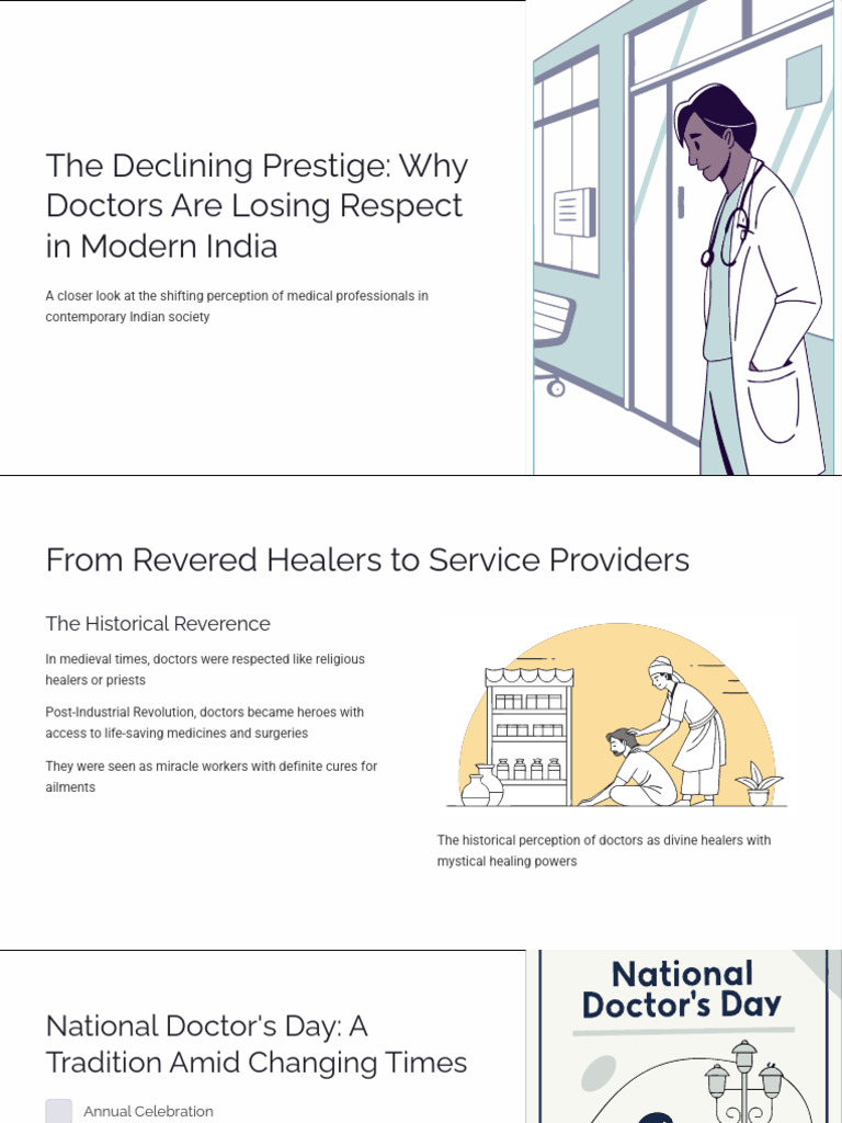The Declining Prestige Why Doctors Are Losing Respect in Modern India ...