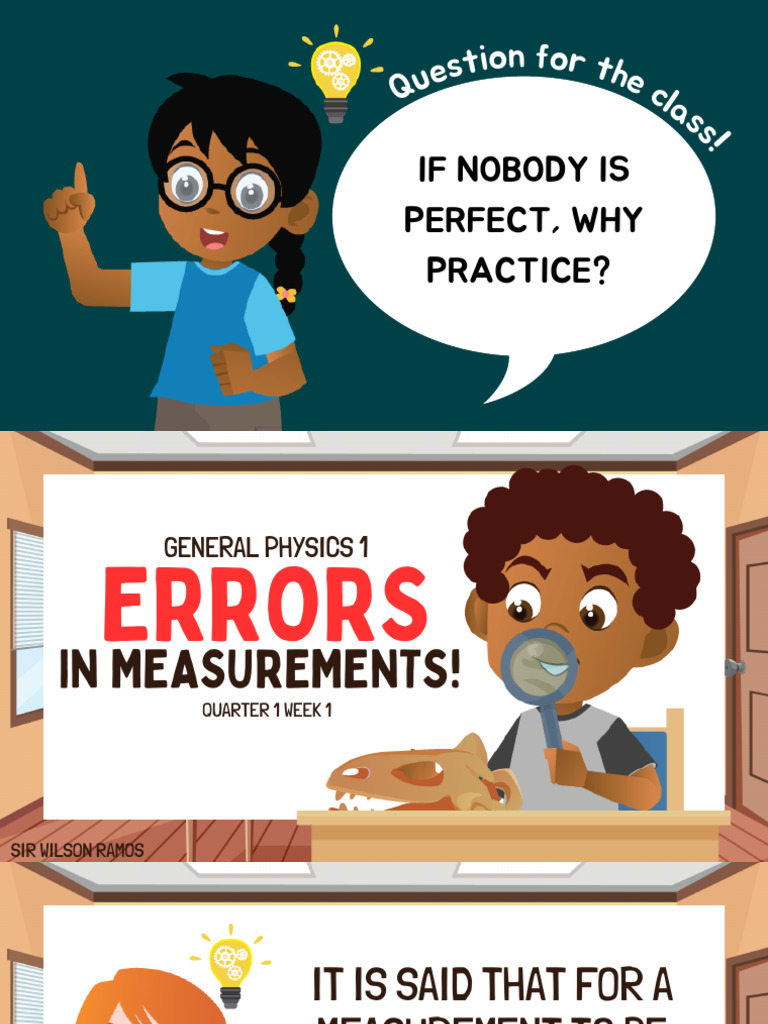 Gp1q1w1.2 - Errors in Measurement | PDF | Significant Figures ...