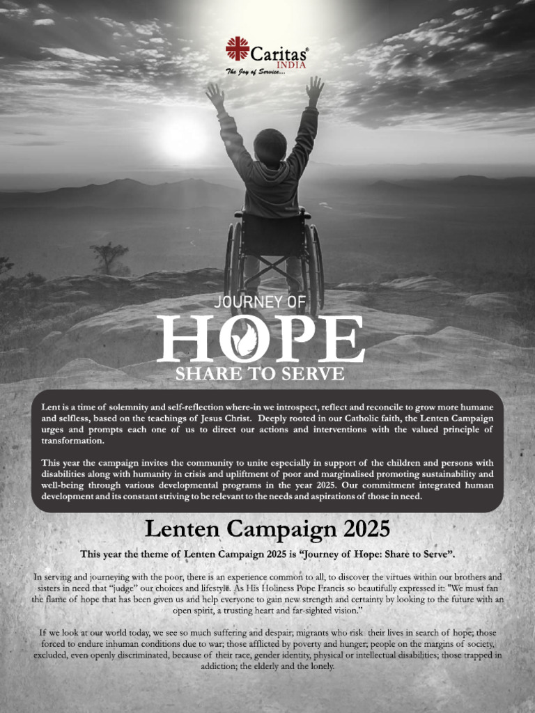 Lenten Campaign Leaflet English 2025 | PDF