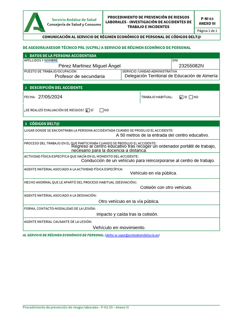 Documento 3. Anexo III | PDF