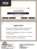 Advantages and Disadvantages of Light and Electron Microscopes | PDF ...