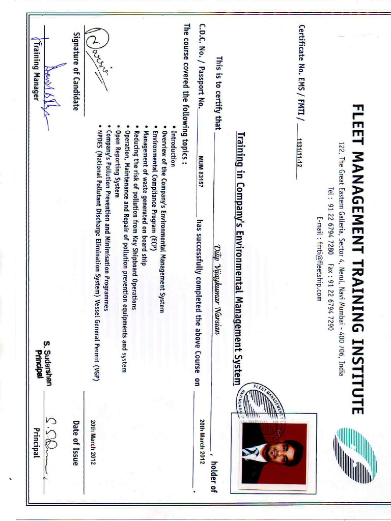 Envoronmental Management System | PDF
