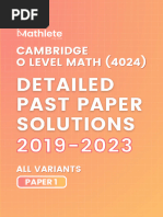 Mathematics Paper 2 Prep 2025 2025 | PDF