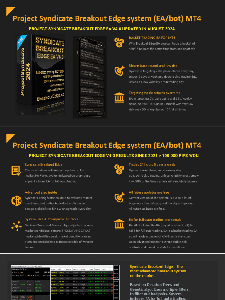 Project Syndicate BOE v4.0 | PDF | Economies | Investing