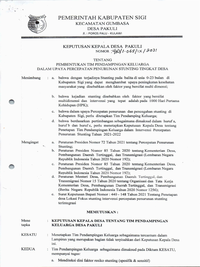 SK TPK Gumbasa | PDF