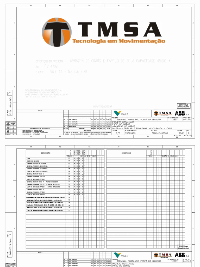 MC-318K-04 - DIAGRAMA TRIFILAR E FUNCIONAL - Rev - 01 | PDF