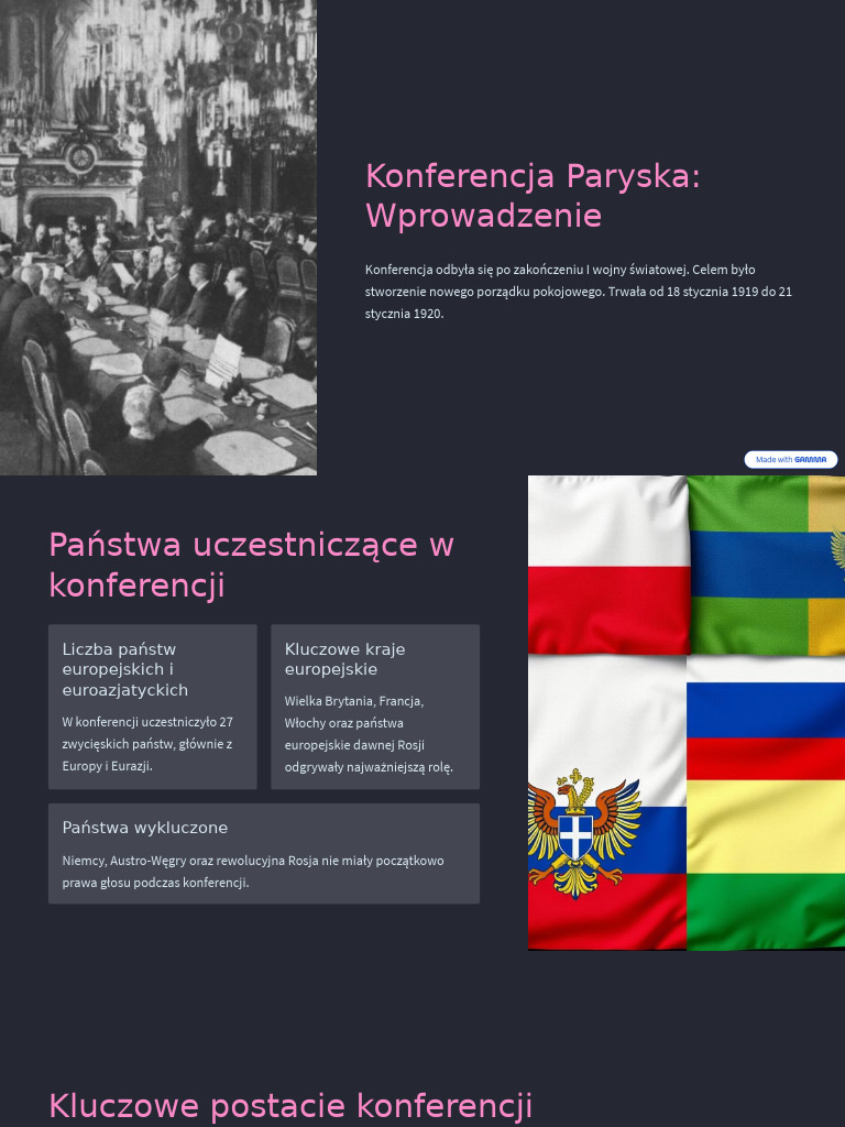 Konferencja Paryska Wprowadzenie | PDF